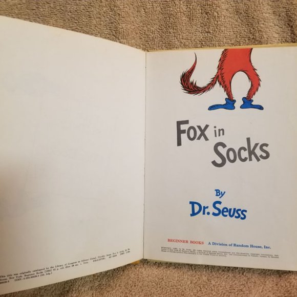 Dr. Seuss | Other | Fox In Socks Dr Seuss 965 | Poshmark